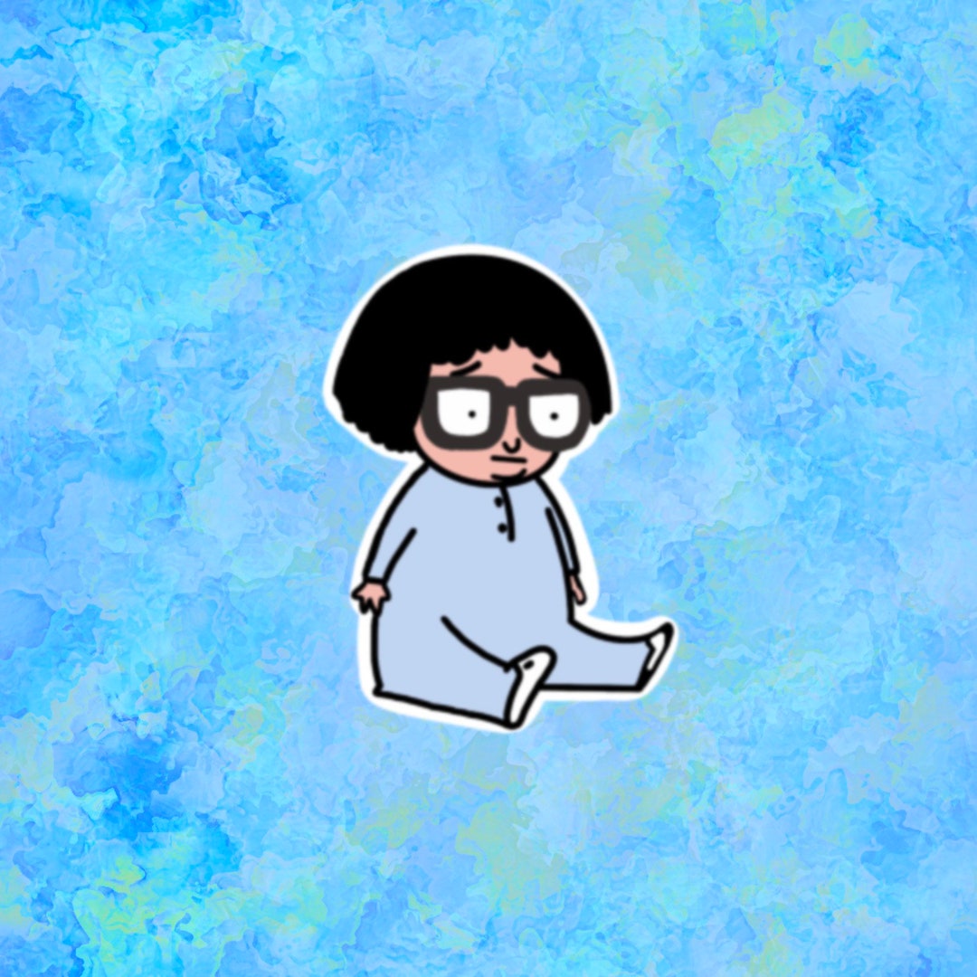 Baby Tina Belcher Laptop Sticker | Bob's Burgers - Etsy
