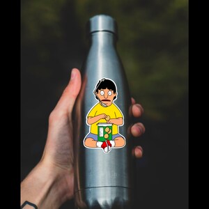 Gene Belcher Conversations With Ken Laptop Sticker | Bob's Burgers - Etsy