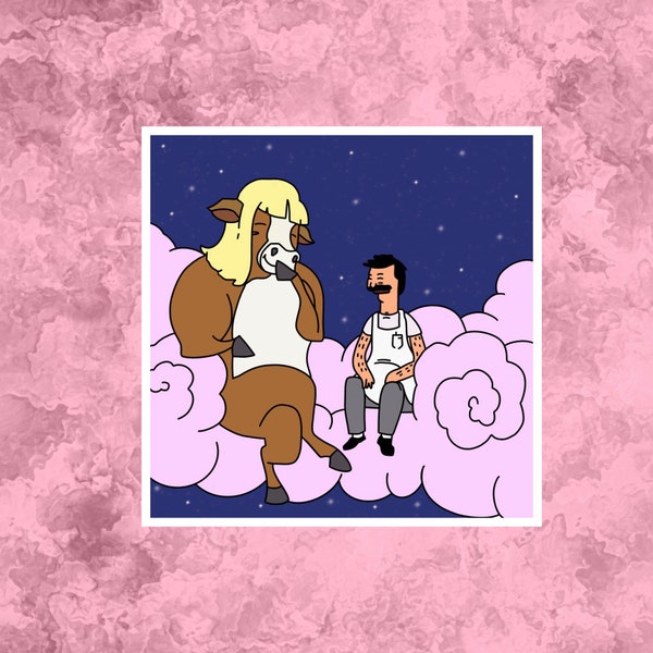 Bobs Burgers Moolissa Sticker - Etsy