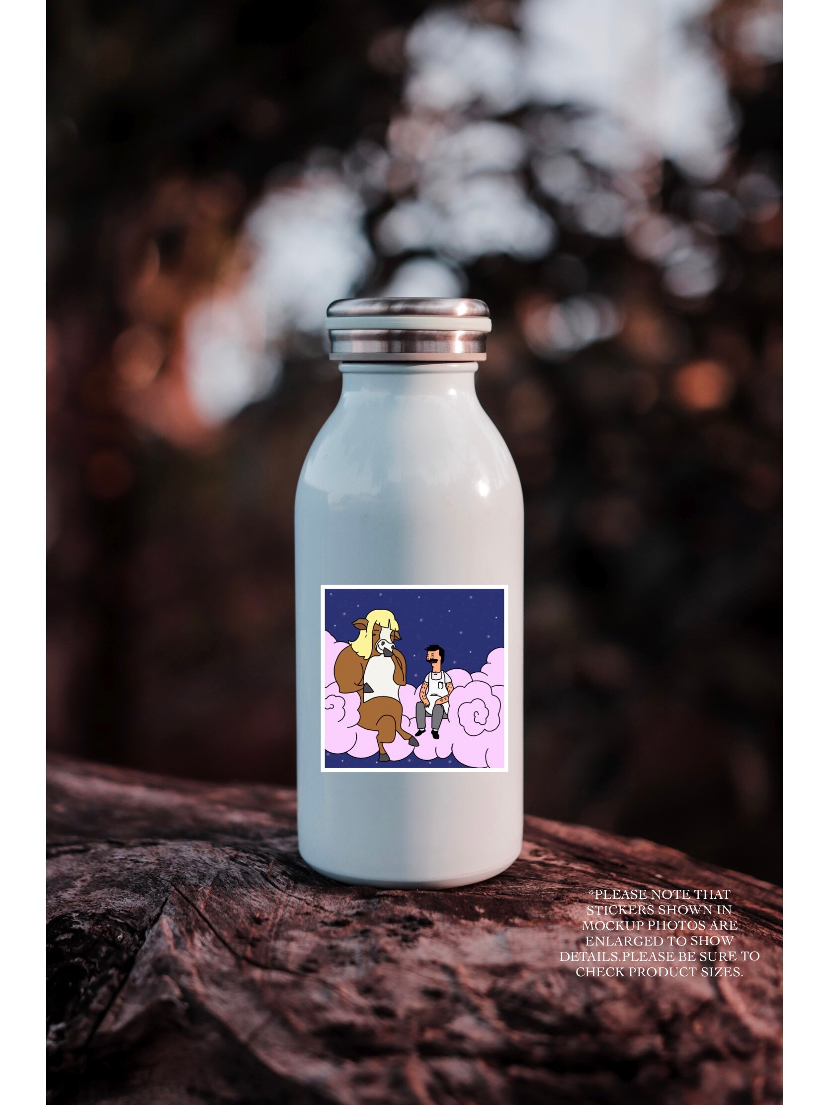 Bob and Moolissa Laptop Sticker Bob's Burgers - Etsy