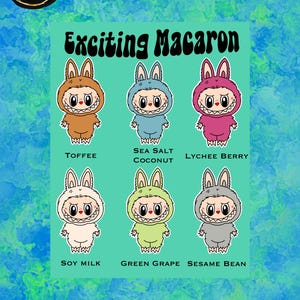 Labubu Macaron Soymilk - Etsy