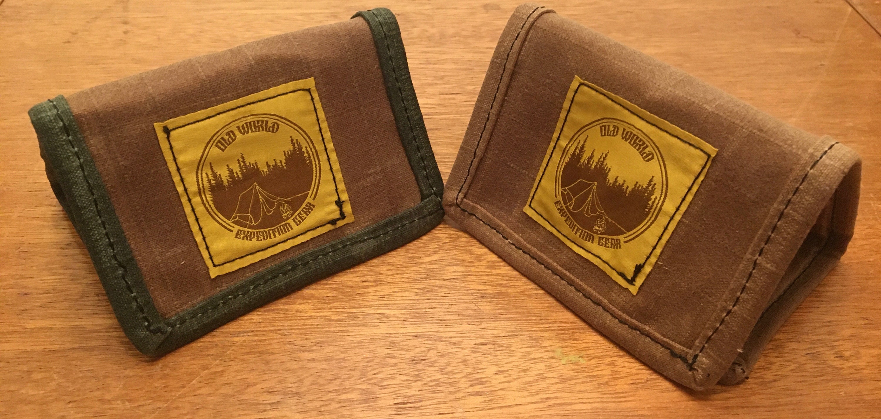 Waxed Canvas Wallets - Etsy