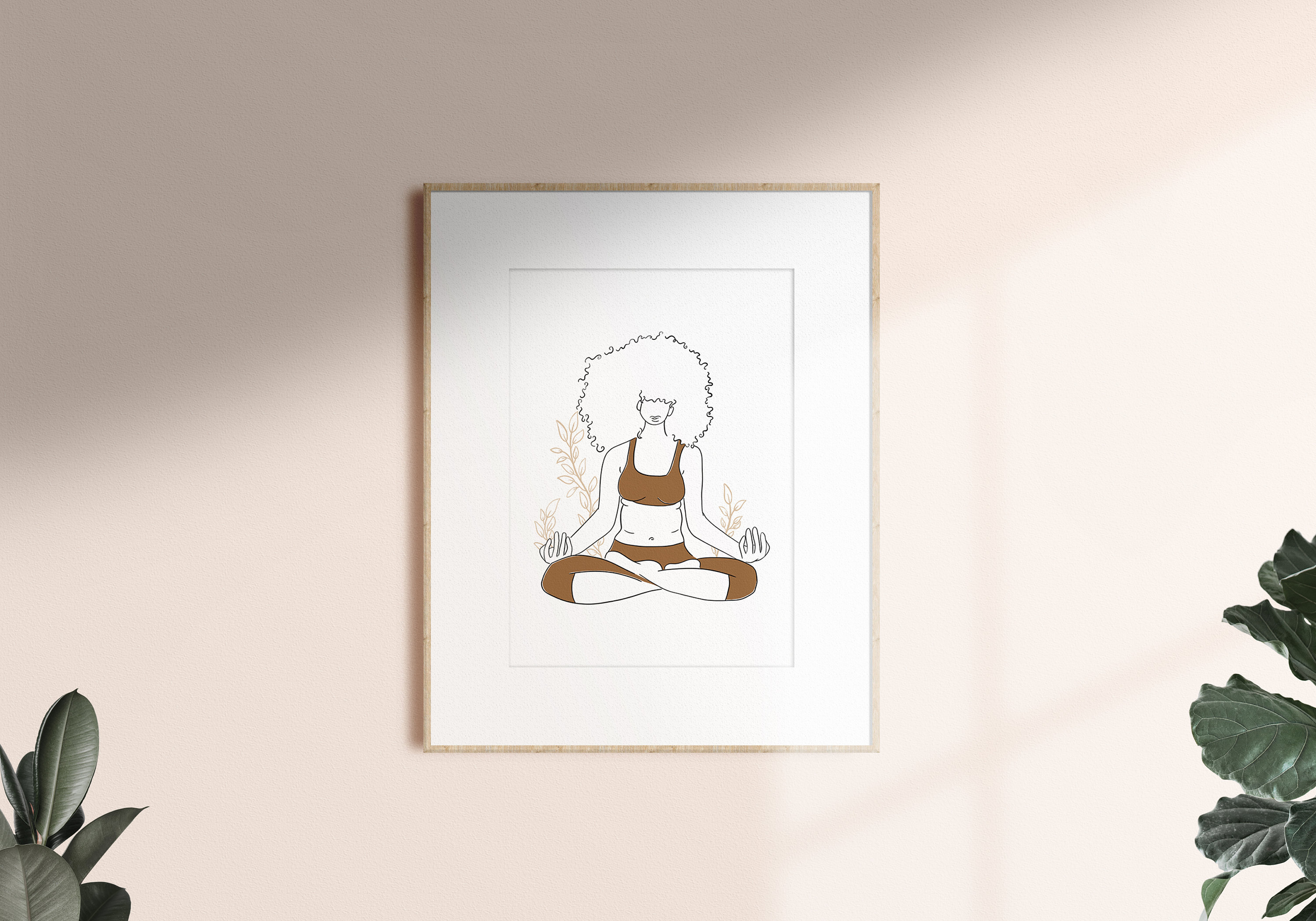 Yogi Art Print Set of 3 // Printable Wall Art // Yoga Art // Instant ...