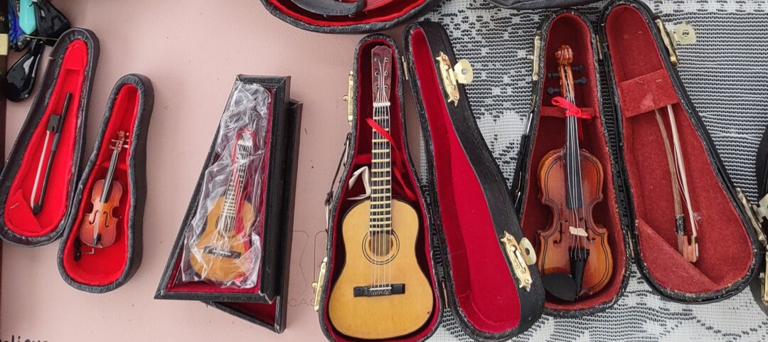 4 Vintage Miniature Instruments - Etsy