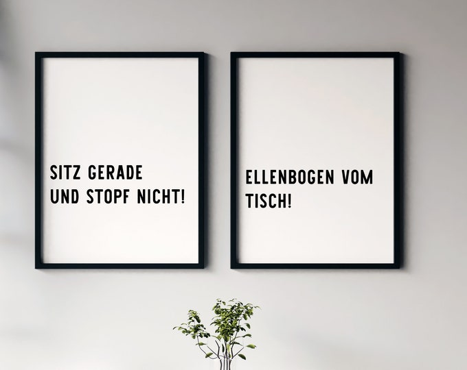 Sitz Gerade Und Stopf Nicht