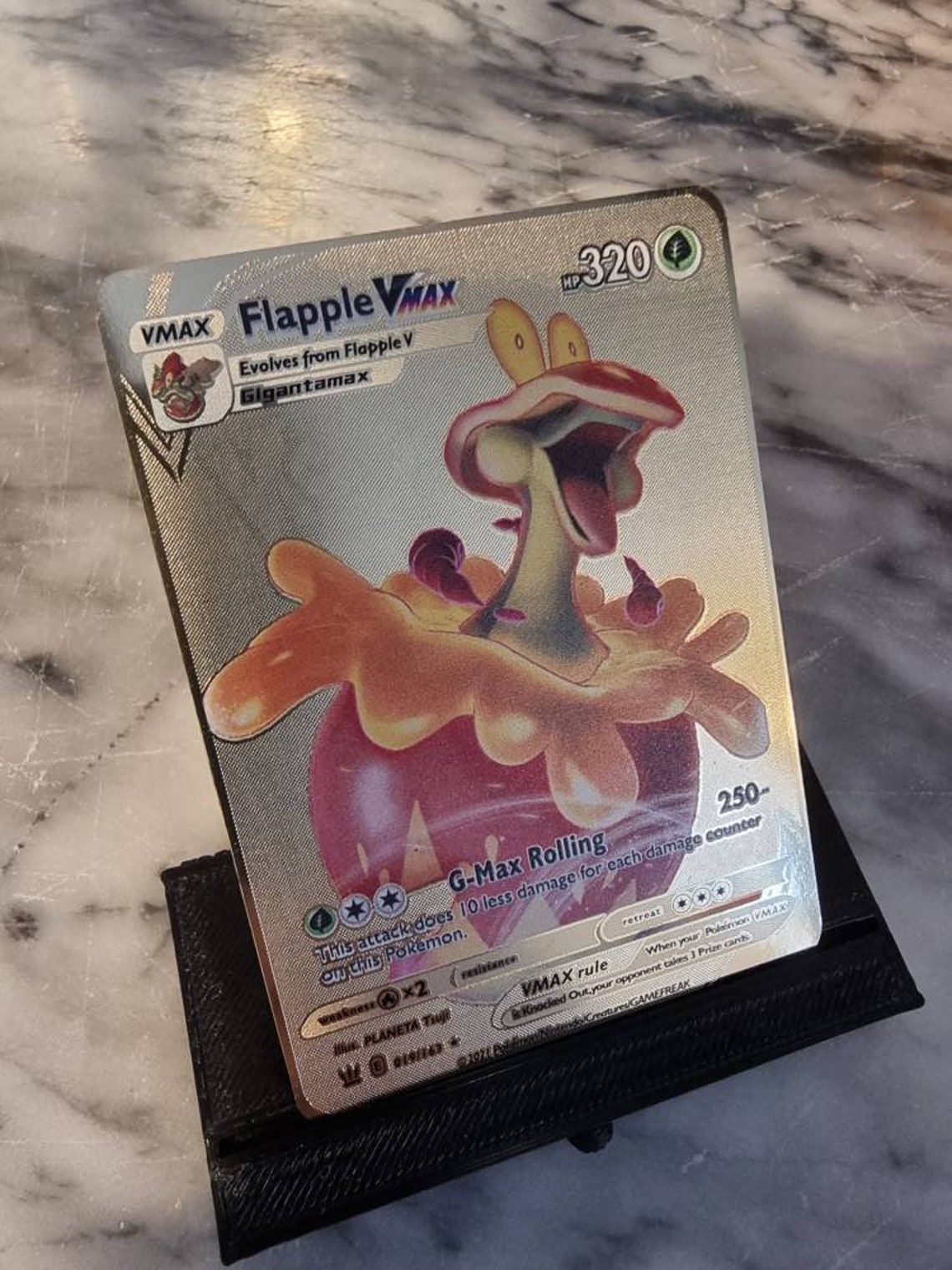 Flapple Vmax Pokemon Card - Printable Cards