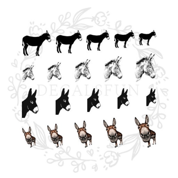 Mule Decals - Etsy