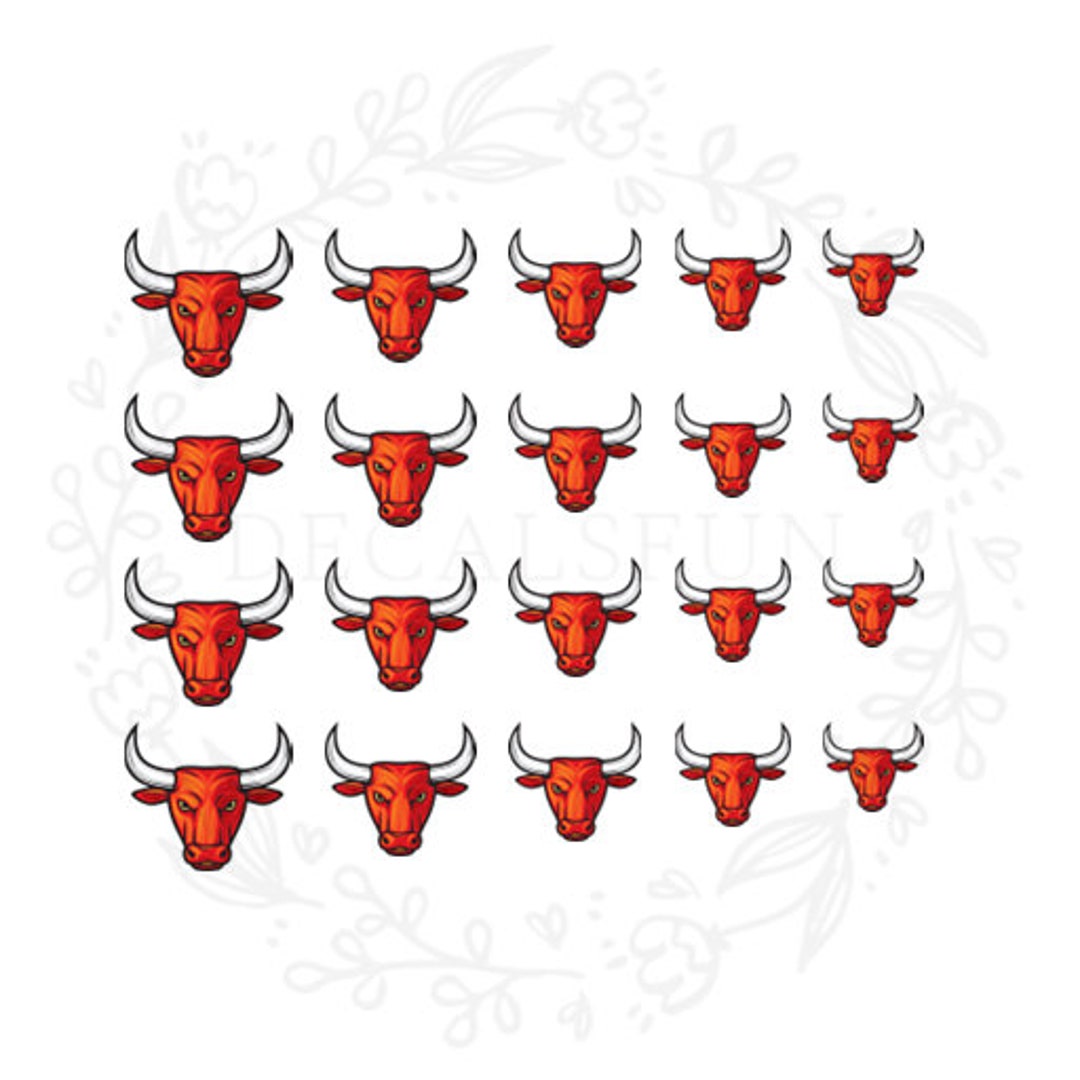 Red Bull Nail Art Water Decals - Etsy