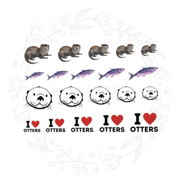 Otter Decal - Etsy