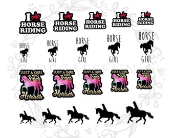 Horse Nail Art - Etsy