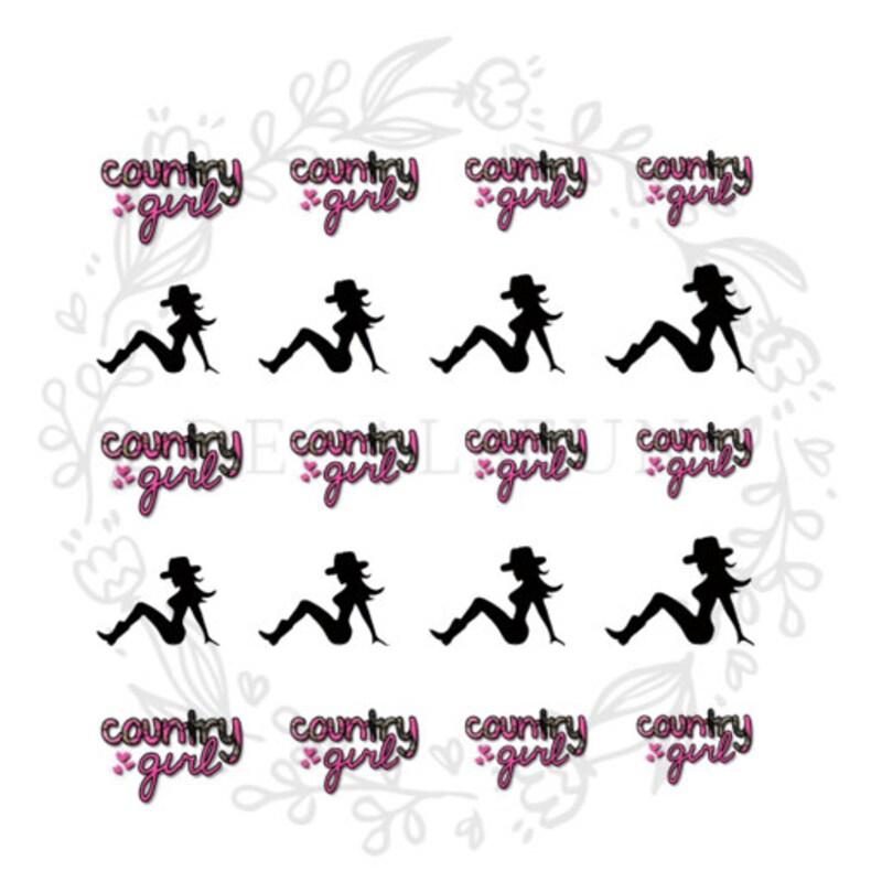 Country Girl Decals - Etsy