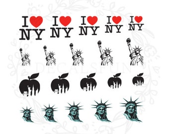 I Love New York - Etsy