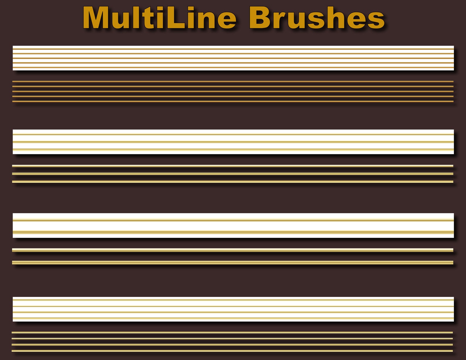 Affinity: Multiline Brushes - Etsy