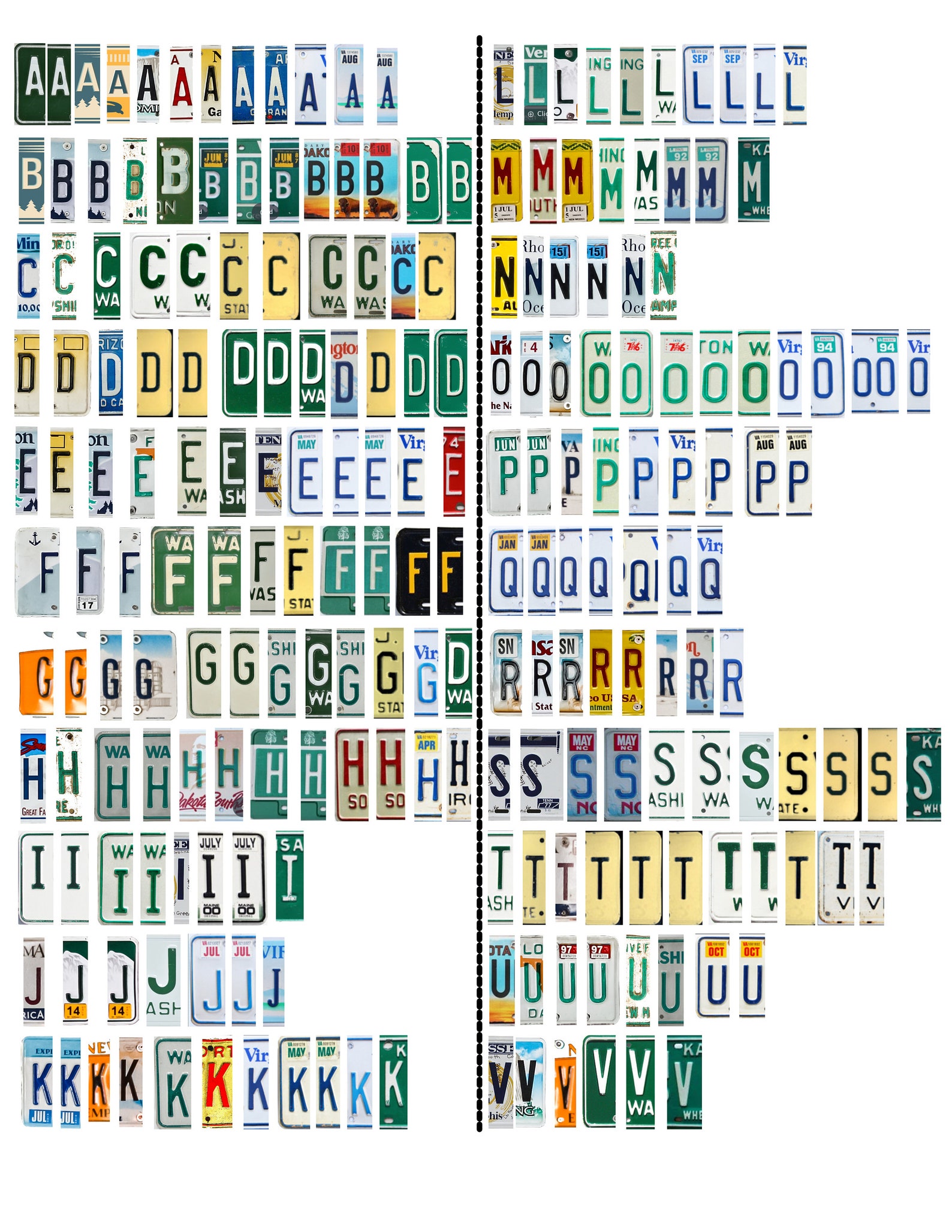 Affinity Serif Affinity KIT A License Plate Kit With 13 - Etsy