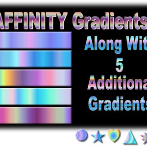 Affinity: Gradient Swatches - Etsy