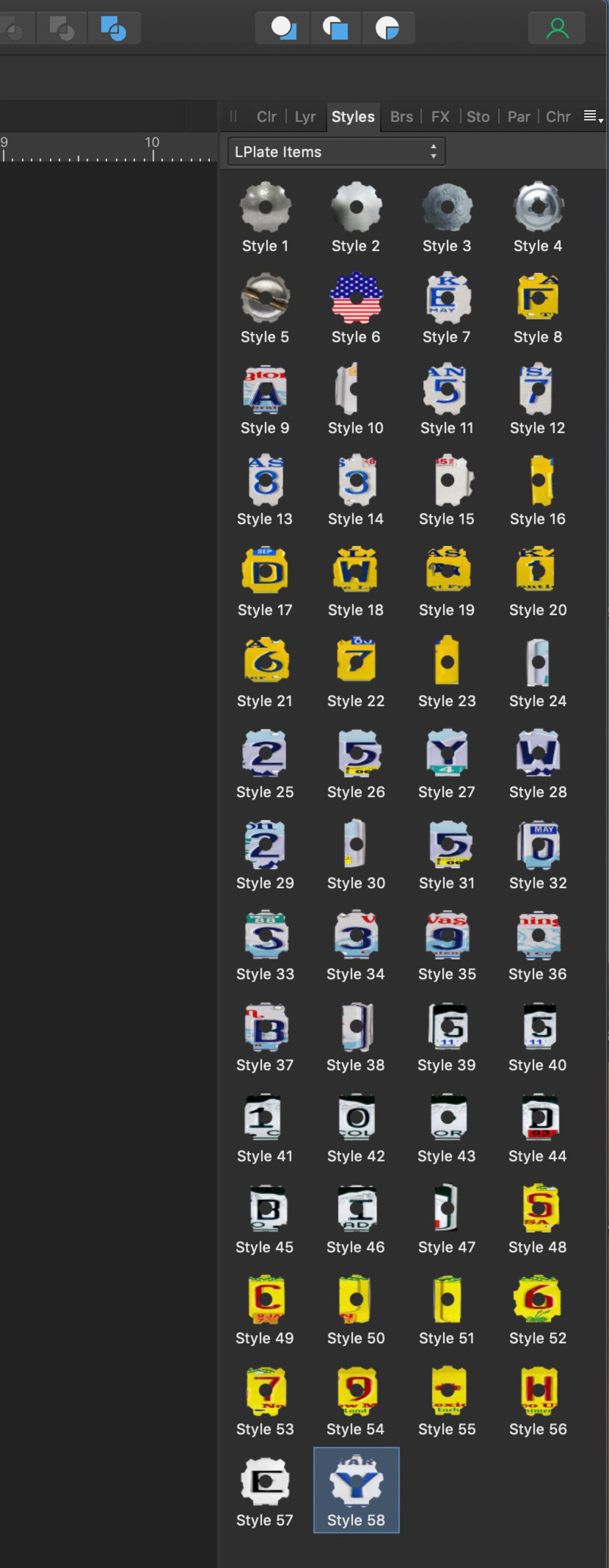 Affinity Serif Affinity KIT A License Plate Kit With 13 - Etsy