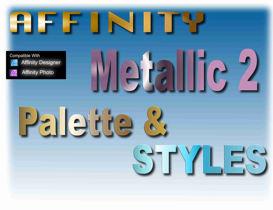 Affinity: Gradient 2 Swatches & Styles - Etsy Canada