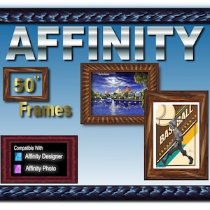 Affinity: 50 Plus Frame Styles - Etsy
