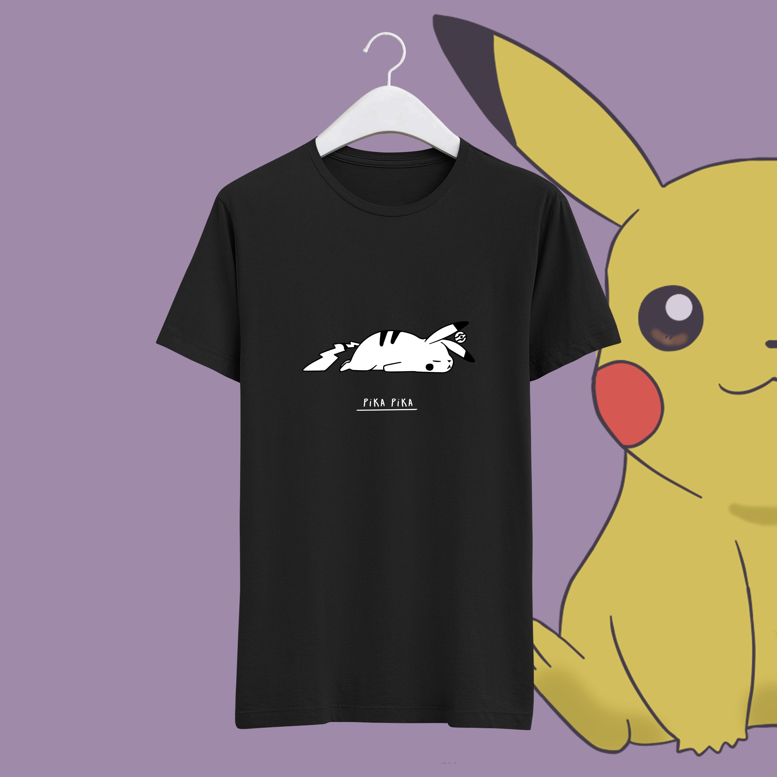 Funny Pika Pika T-shirt, Unisex Shirt, Pikachu Tshirt, Pokemon Tee ...