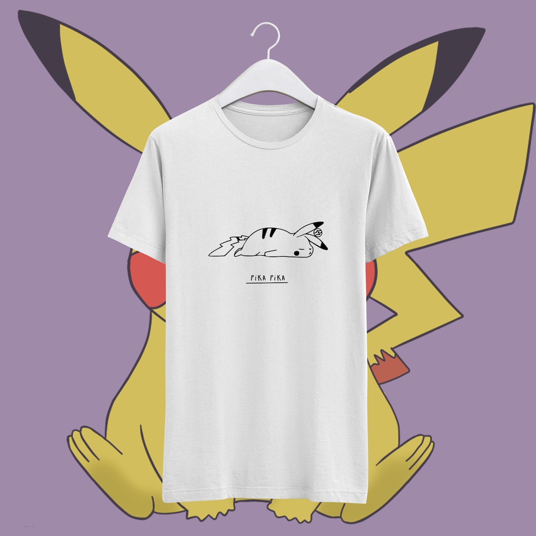 Funny Pika Pika T-shirt, Unisex Shirt, Pikachu Tshirt, Pokemon Tee ...