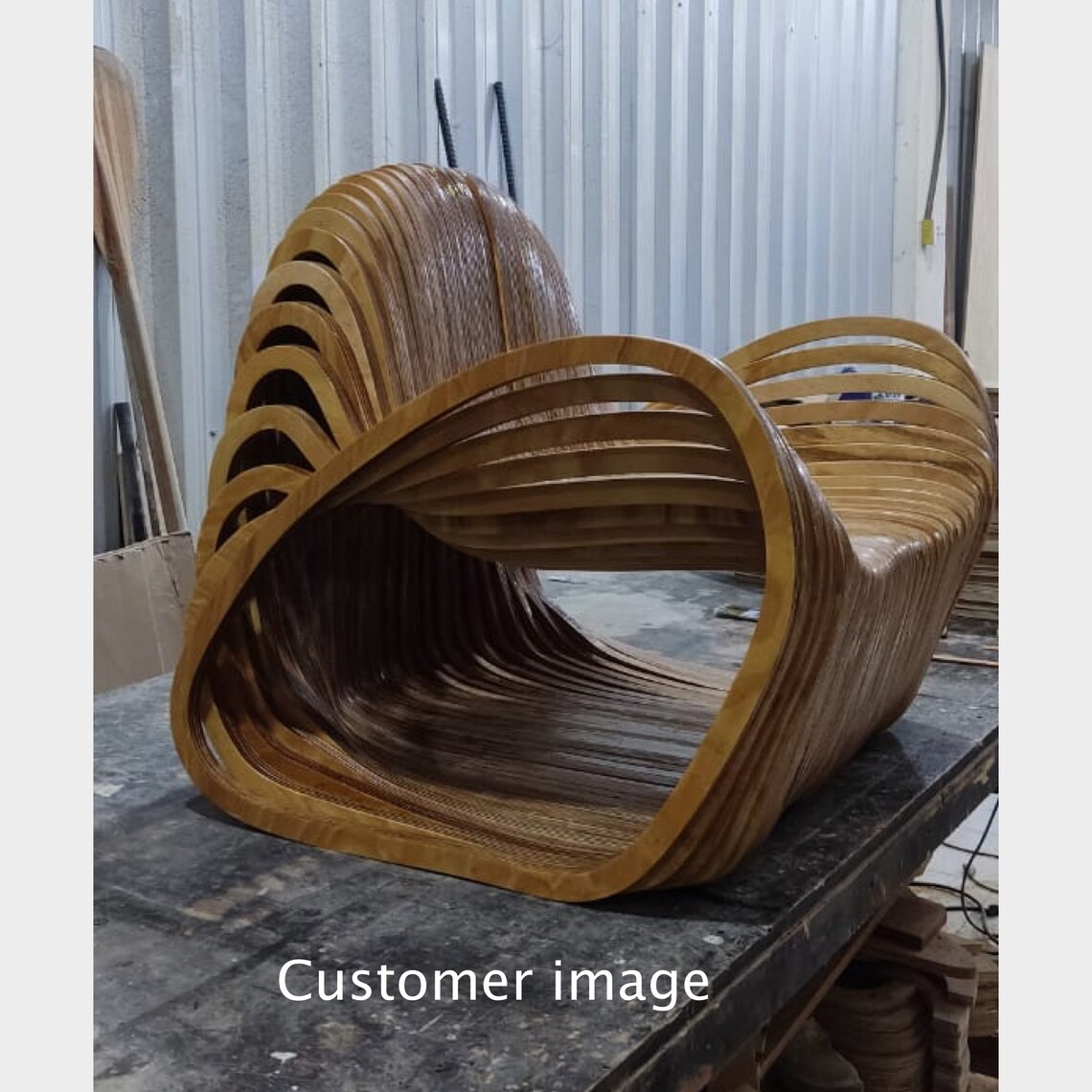 Morph Armchair Router-cut Files CNC Files for Cutting Vector Files .dxf ...