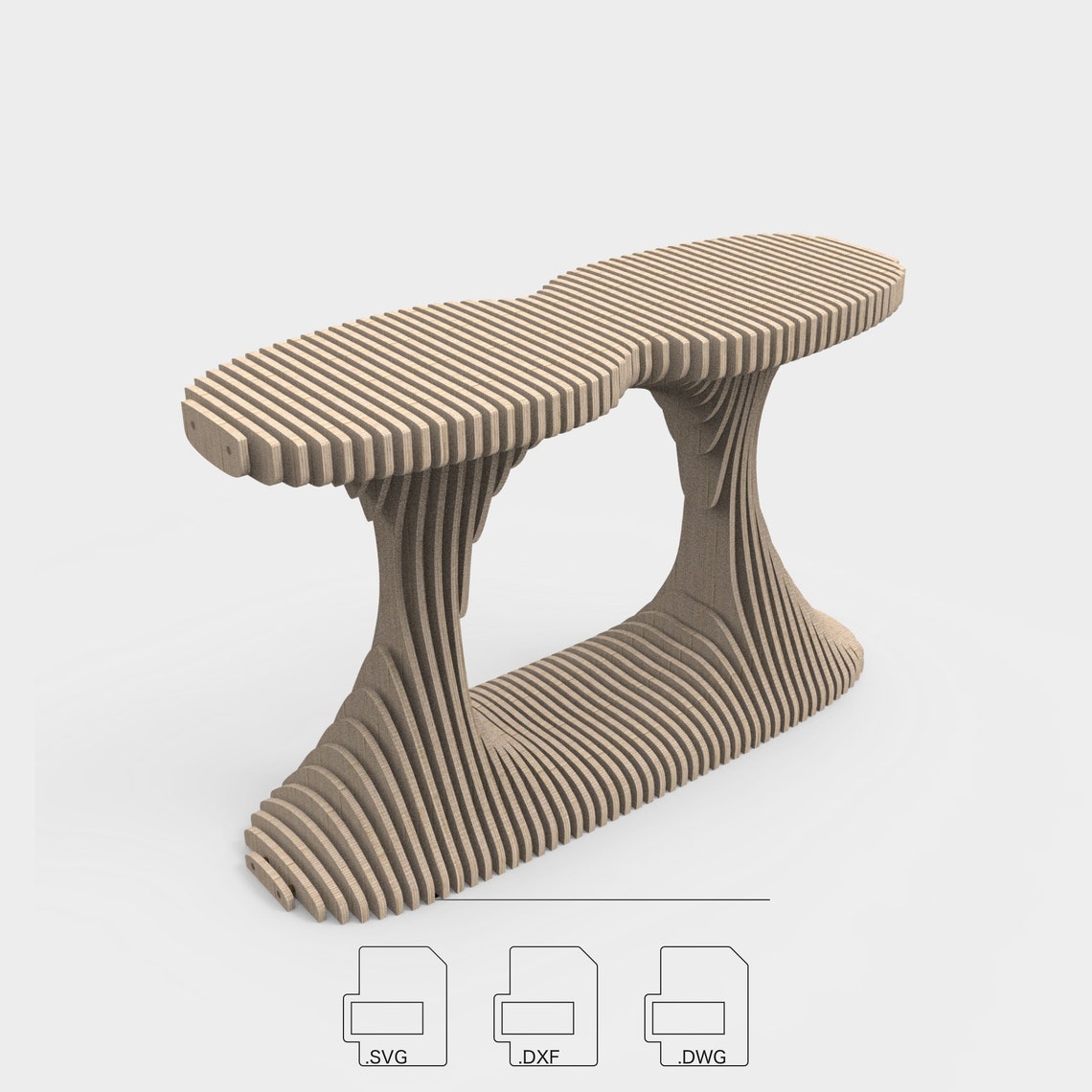 Parametric Console : Omni Router-cut Files CNC Files Vector Files .dxf ...