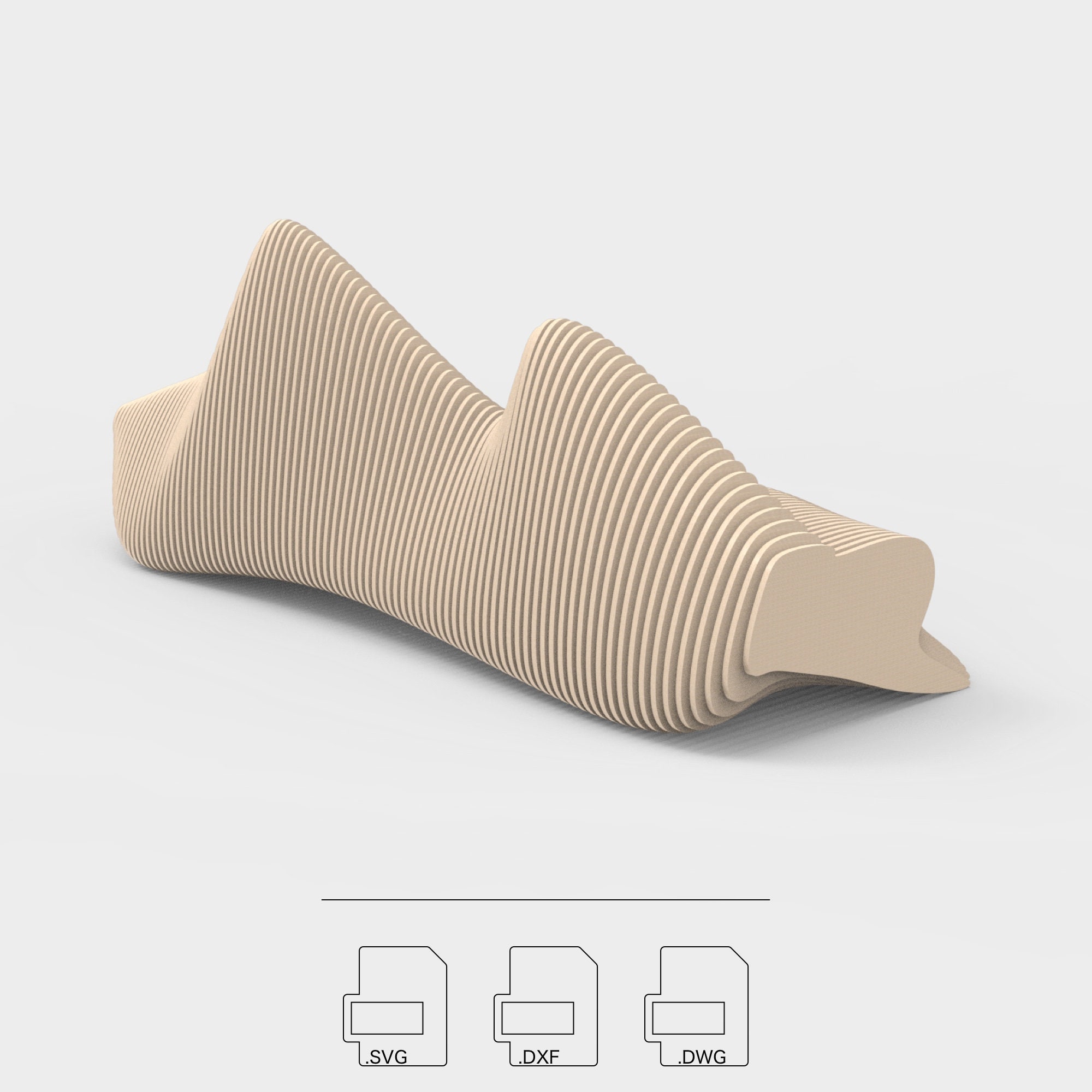 Rider Bench Router Cut Files Cnc Files For Cutting Vector Files Dxf Dwg Svg Pdf Etsy