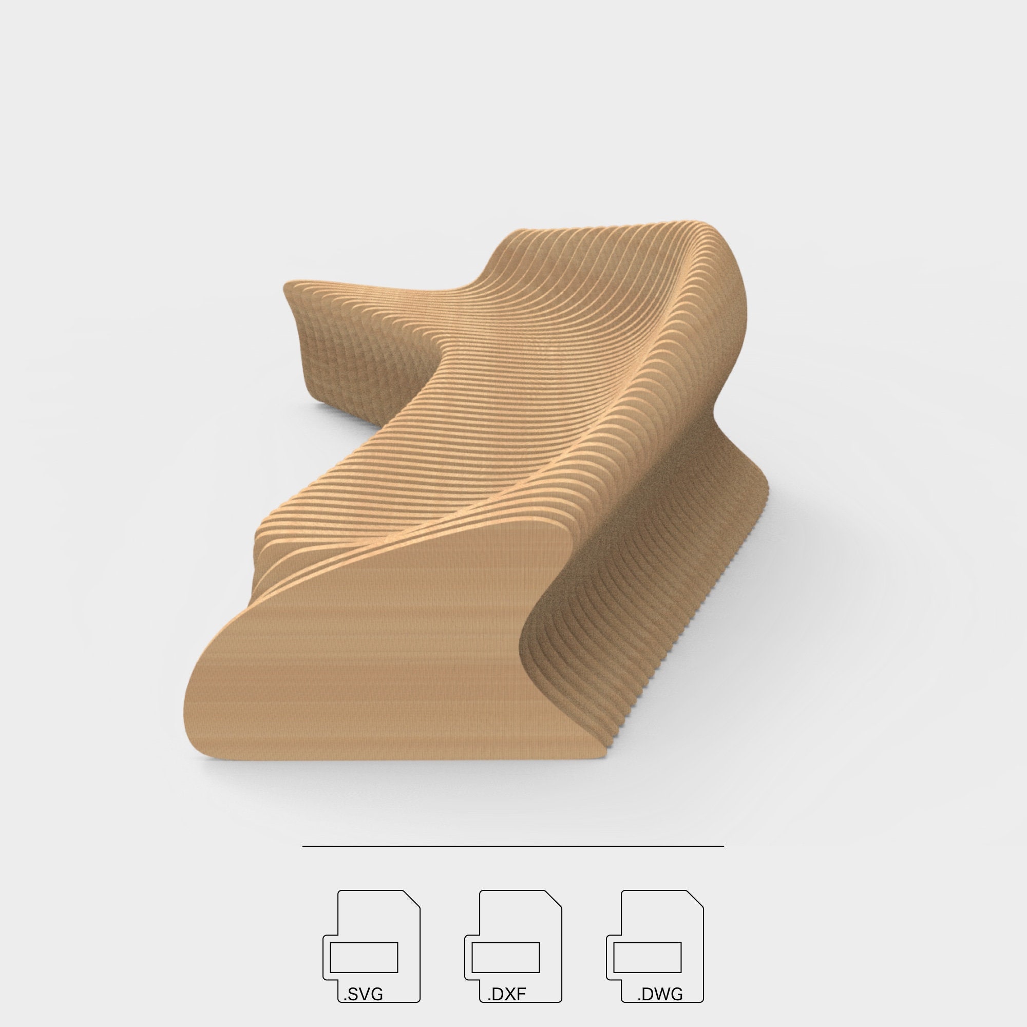 Parametric Bench 1 0 Router Cut Files Cnc Files Vector Etsy