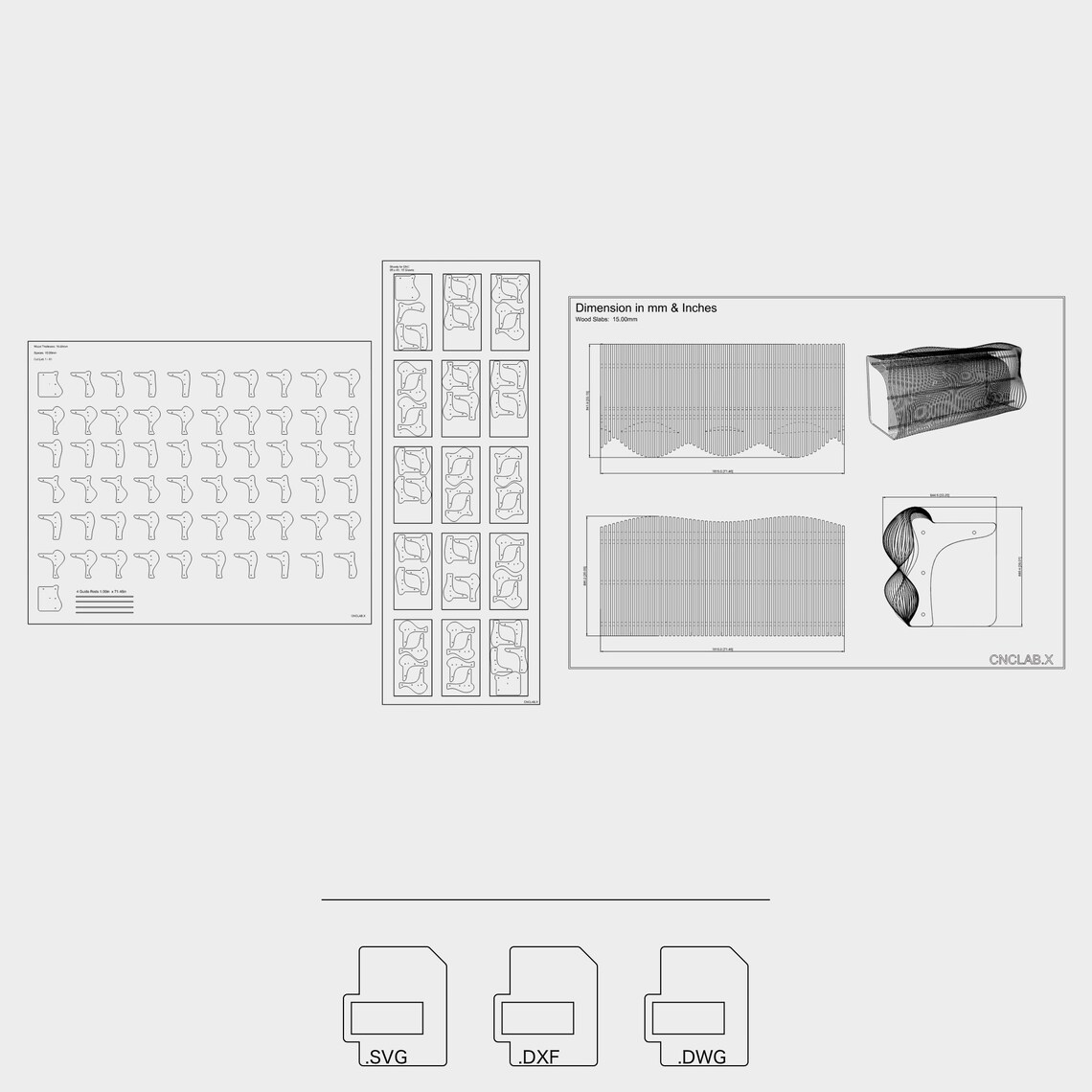 Ion Office Desk Router-cut Files CNC Files for Cutting - Etsy