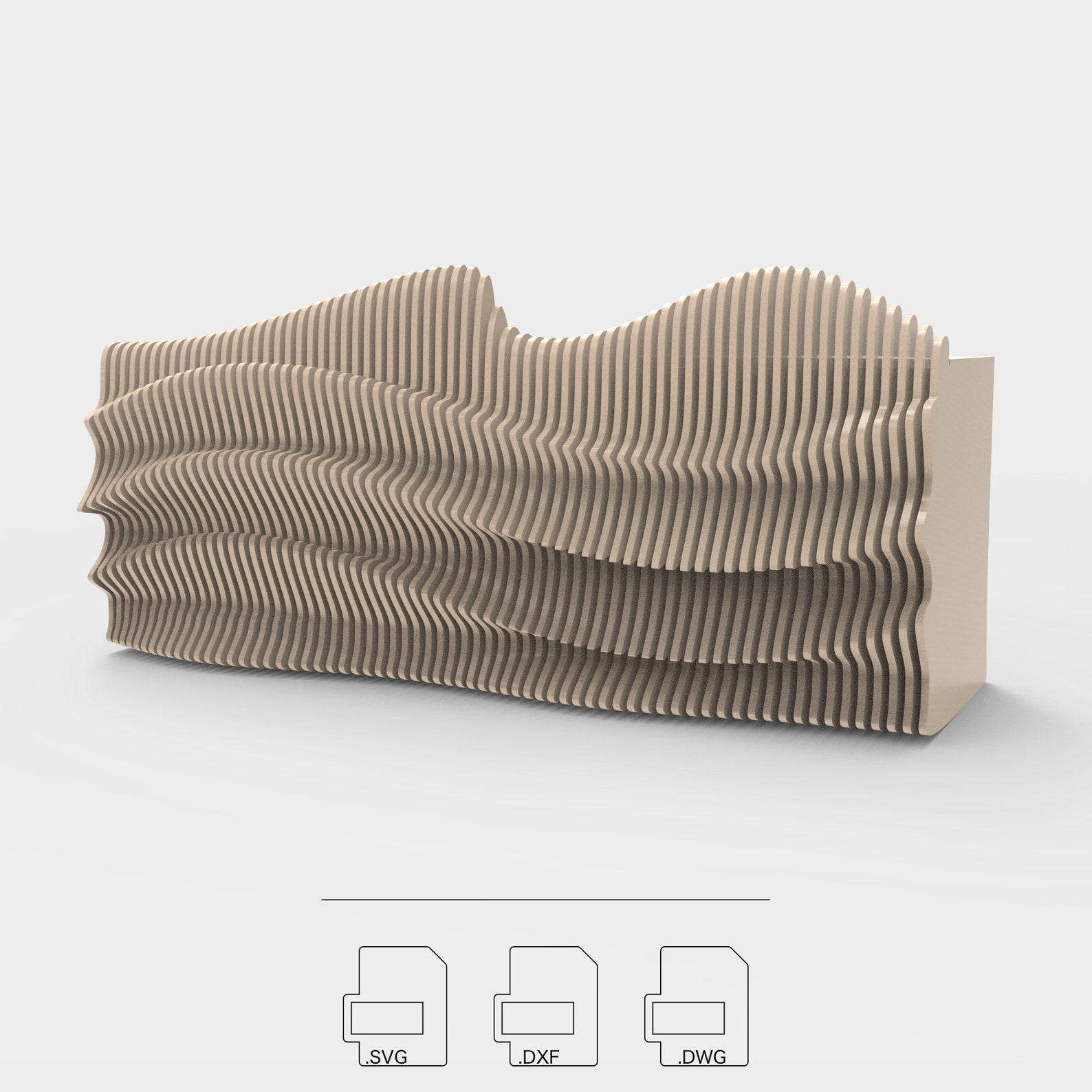 Parametric Desk: Task • Router-cut Files • CNC Files for Cutting ...