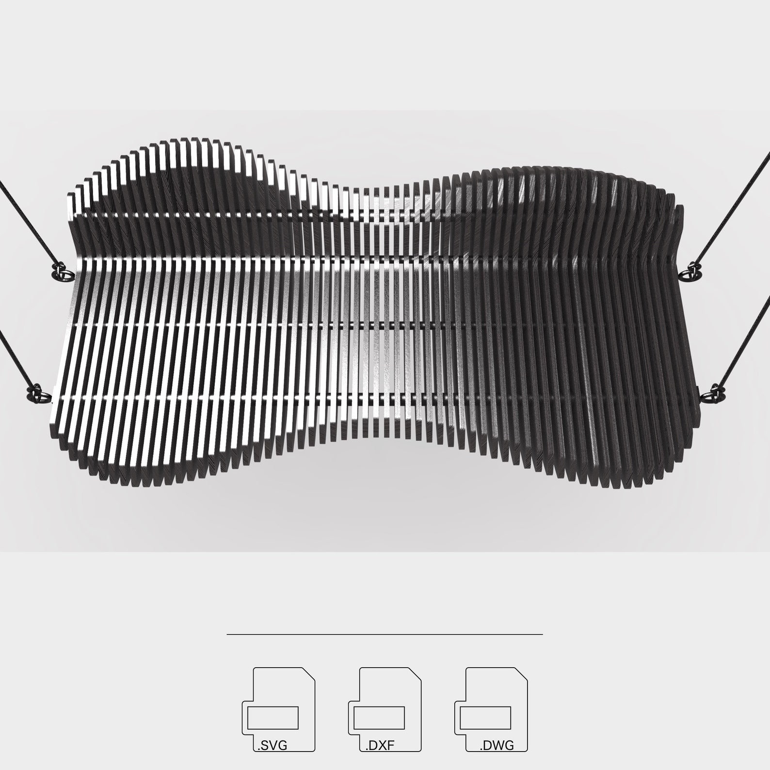 Contour Swing Router-cut Files CNC Files Vector Files - Etsy