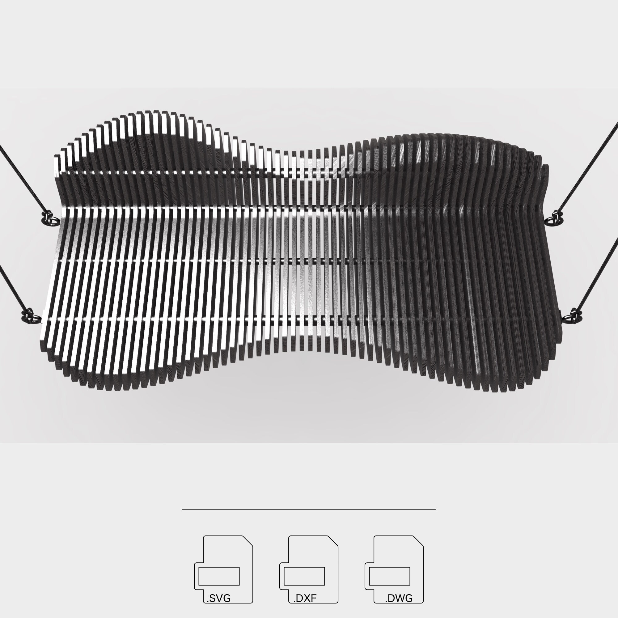 Contour Swing Router-cut Files CNC Files for Cutting - Etsy
