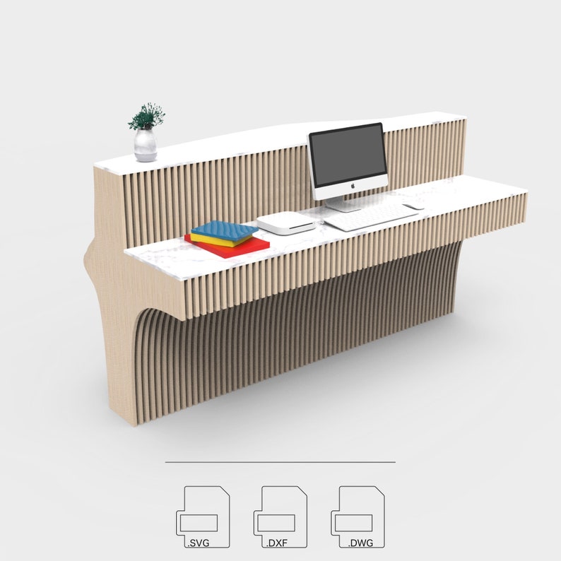 Tide Parametric Desk/ Office Desk - Etsy