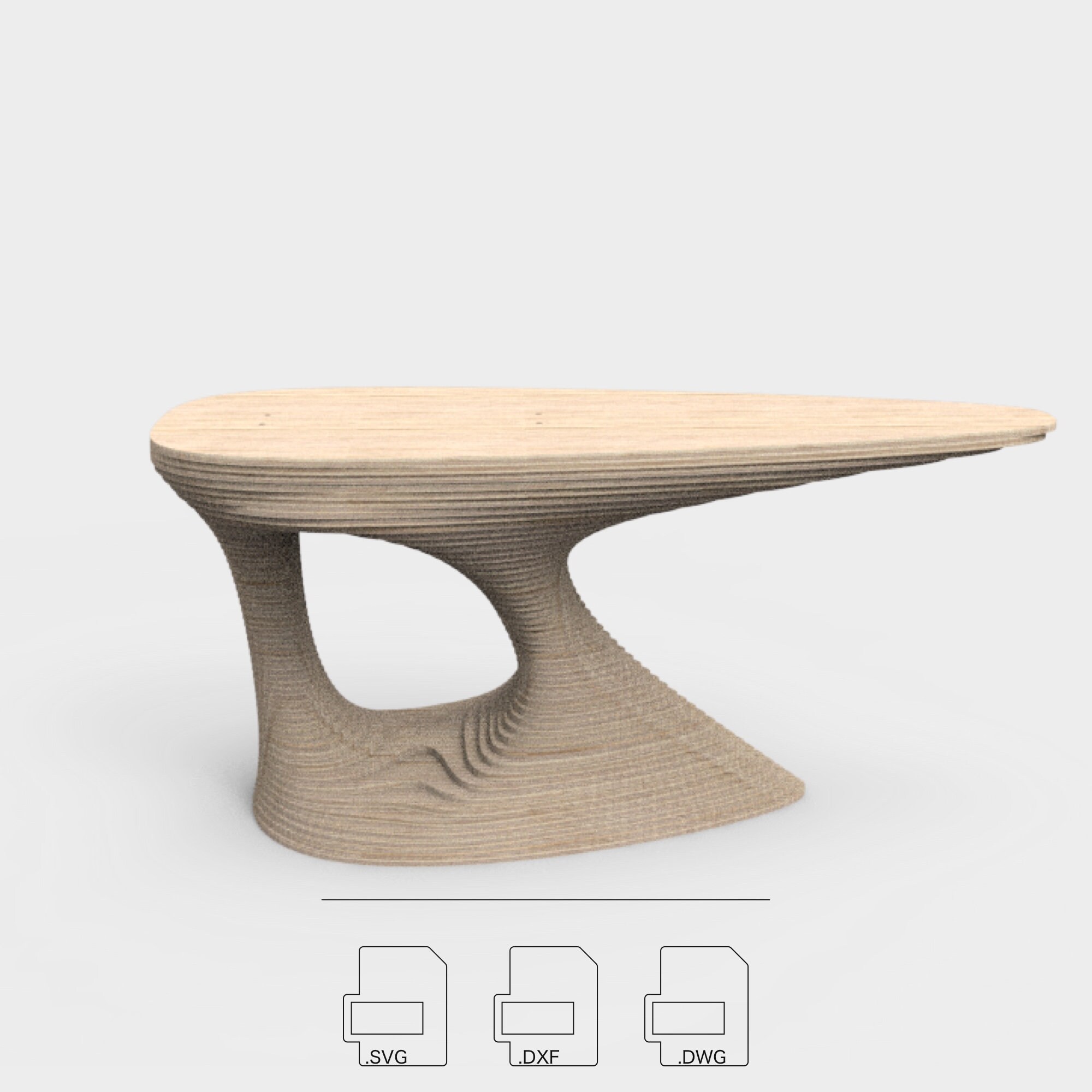 Parametric Desk Ferrous Router Cut Files Cnc Files For Cutting Vector Files Dxf Dwg Svg Pdf