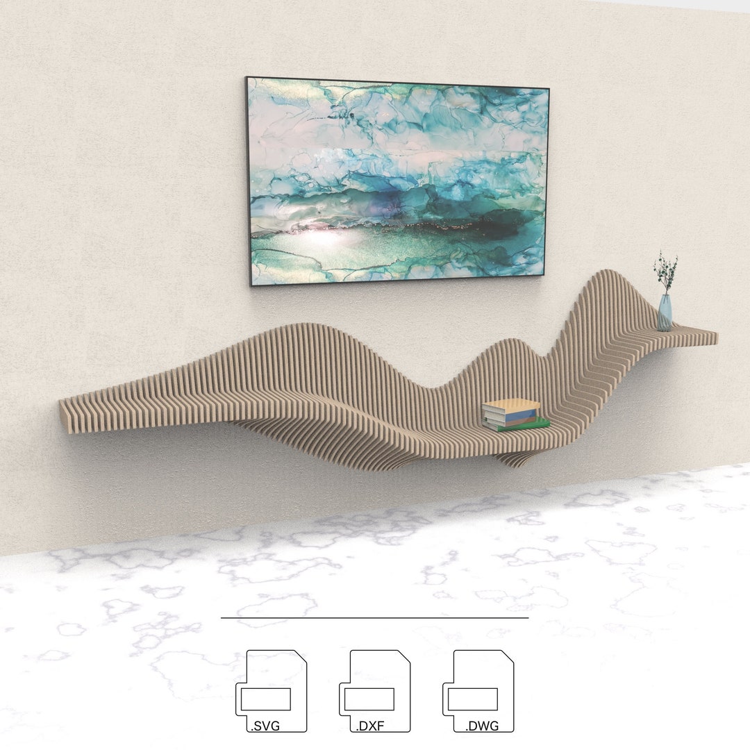 Parametric Wall Unit Nova Router-cut Files CNC Files Vector Files .dxf ...