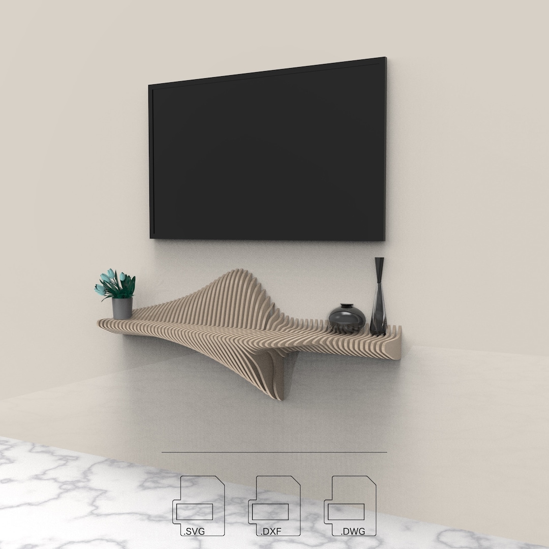 Parametric Wall Unit Exo Console: CNC Router Cut Files (digital ...