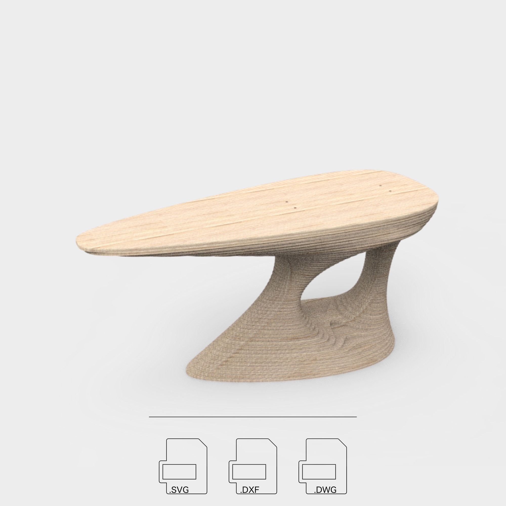 Parametric Desk Ferrous Router Cut Files Cnc Files For Cutting Vector Files Dxf Dwg Svg Pdf