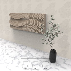 Parametric Wall Art 7 Sine : Sine • Router-cut Files • CNC Files ...