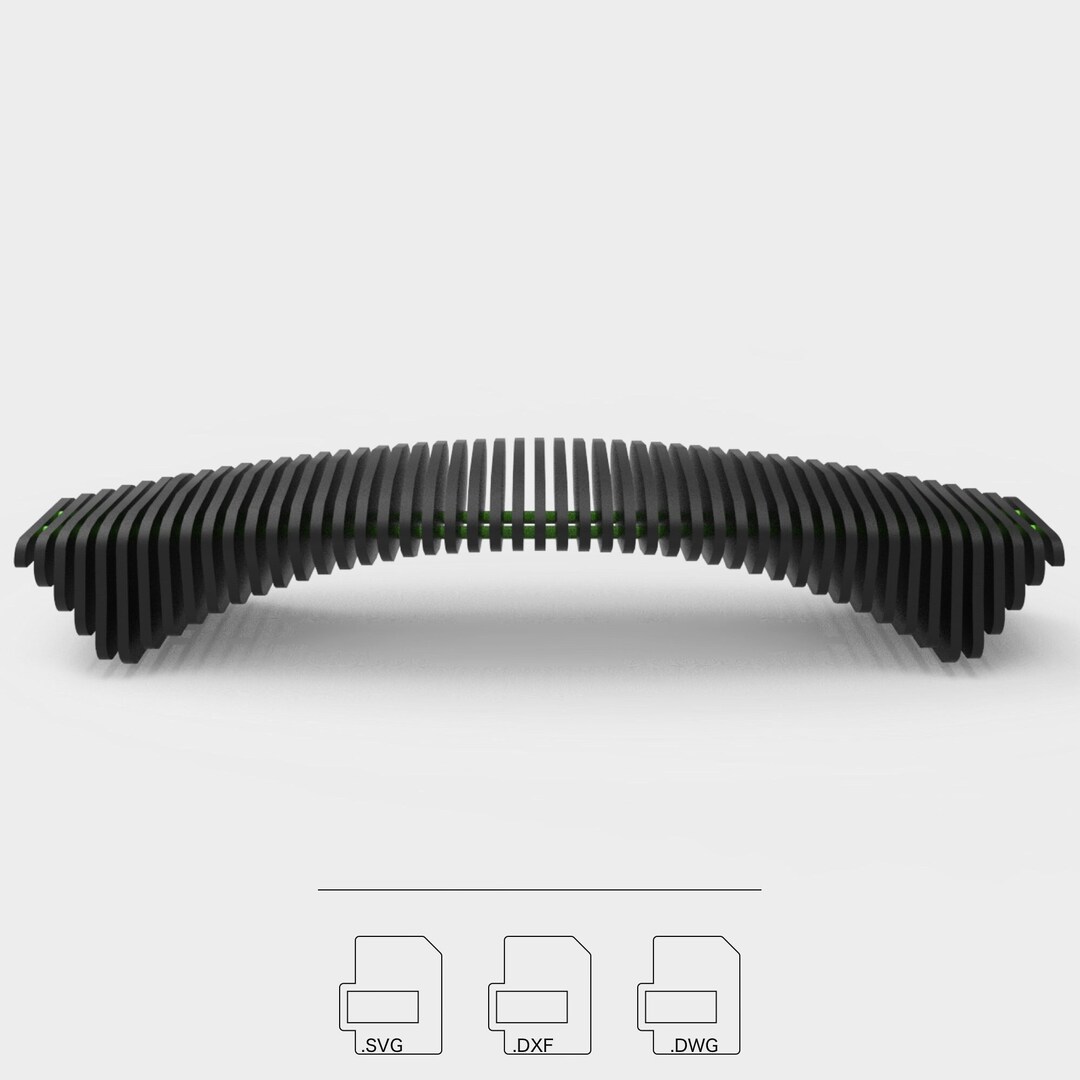 Parametric Bench 2.0 • Router-cut Files • CNC Files • Vector Files ...