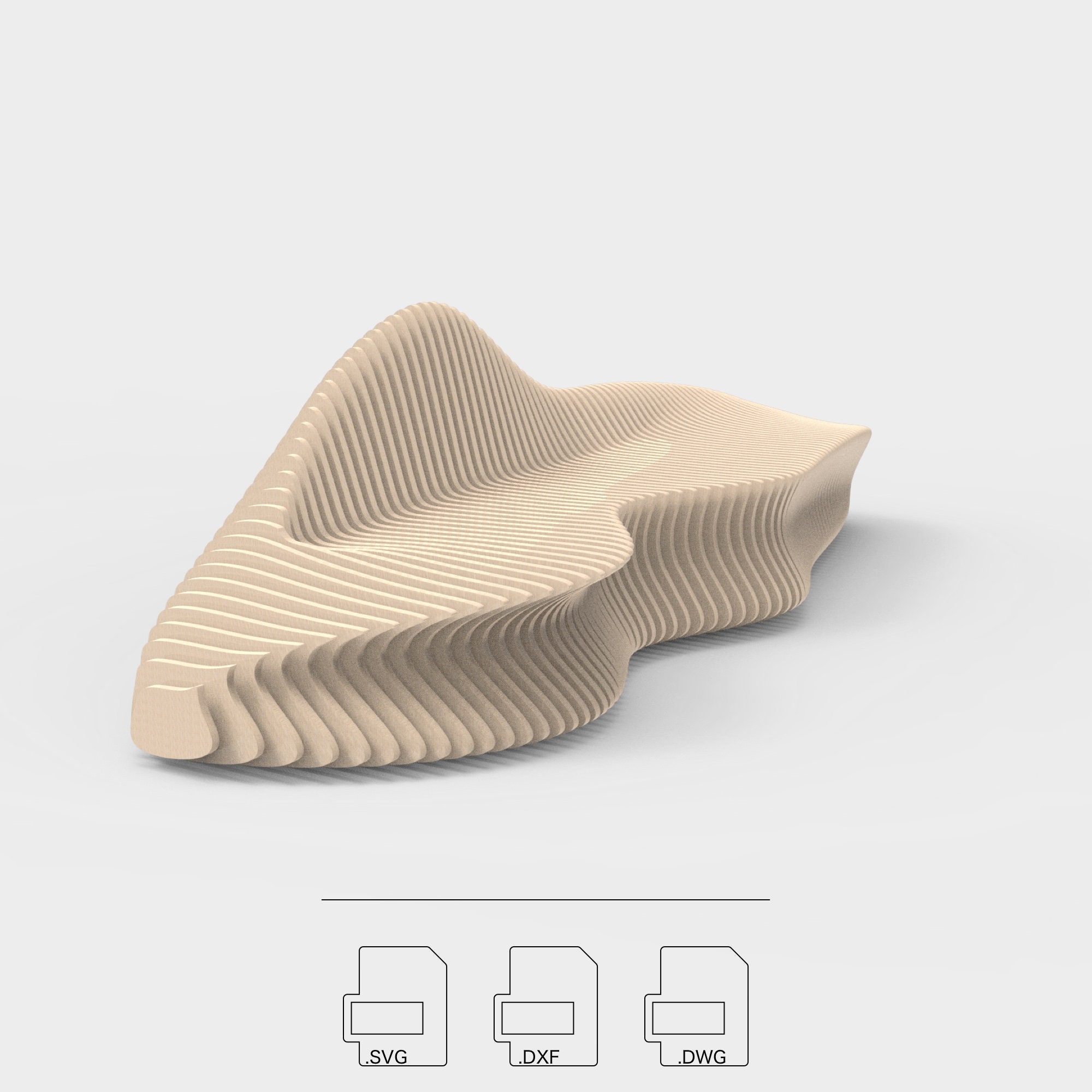 Parametric Bench Zia Router Cut Files Cnc Files For Cutting Vector Files Dxf Dwg Svg Pdf Etsy