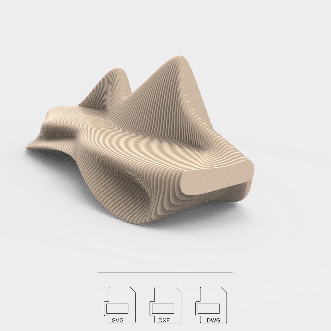 Rider Bench Router Cut Files Cnc Files For Cutting Vector Files Dxf Dwg Svg Pdf Etsy