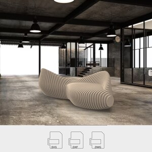 Parametric Bench: Zia • Router-cut Files • CNC Files for Cutting ...