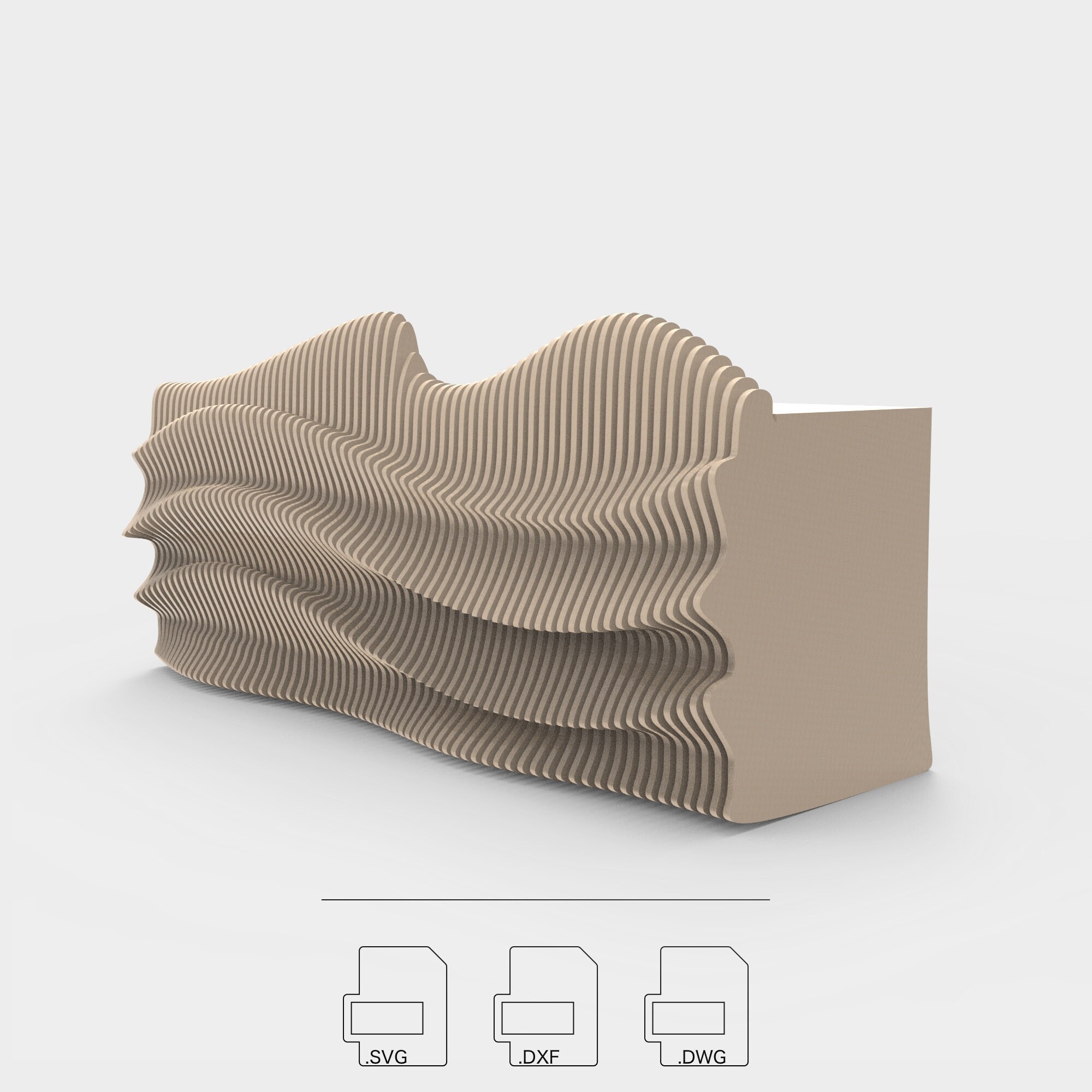 Parametric Desk Task • Router Cut Files • Cnc Files For Cutting• Vector Files • Dxf • Dwg
