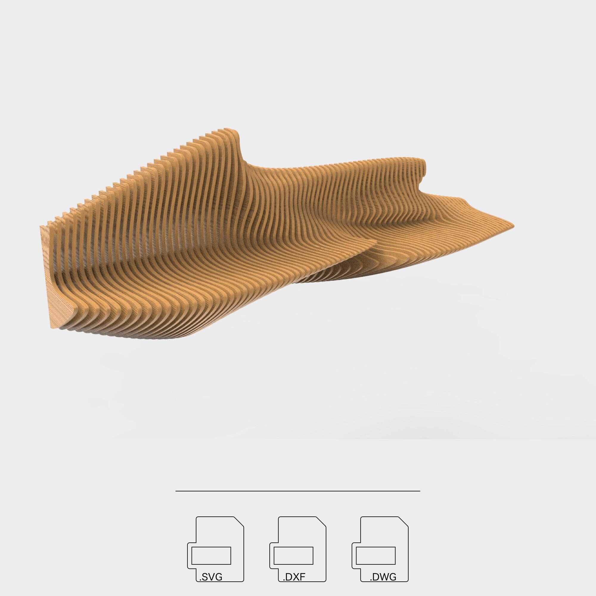 Parametric Console Shelf 3 Router-cut Files CNC Files for - Etsy