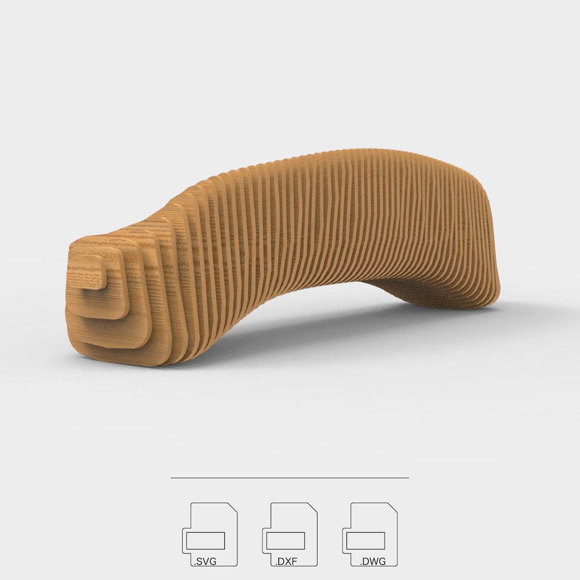 Parametric Couch • Router-cut Files • CNC Files for Cutting • Vector ...