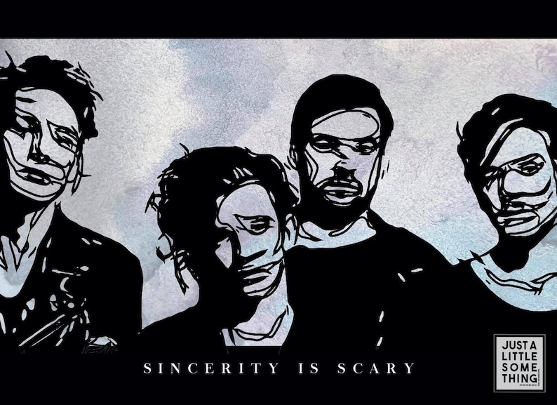 The 1975 Sincerity is Scary Print - Etsy