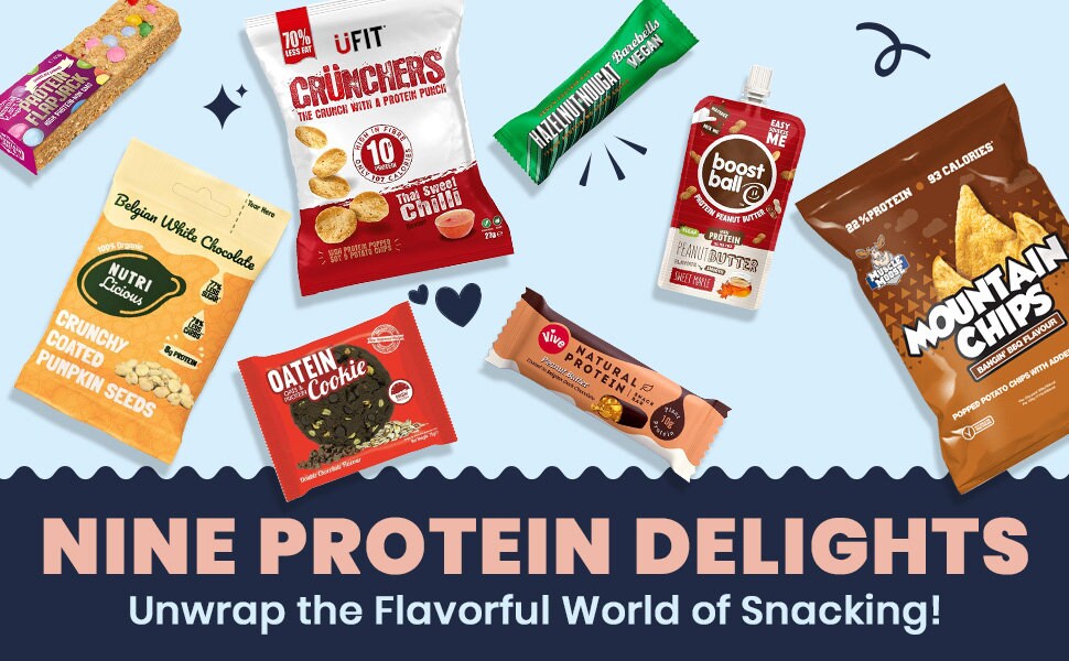 High Protein Snacks Hamper - Ideal Gym Gifts for Men and Women - Etsy UK