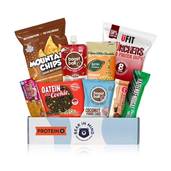 High Protein Snacks Hamper Ideal Gym Gifts for Men and Women - Etsy