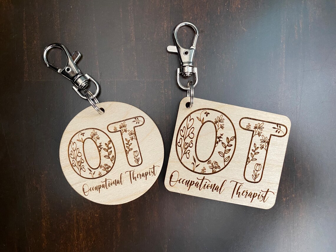 Occupational Therapy Keychain SVG Occupational Therapy Svg - Etsy