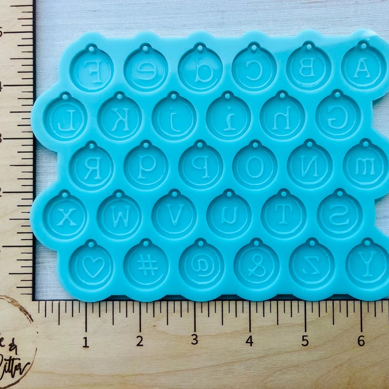 Silicone Alphabet Letters Molds - Etsy